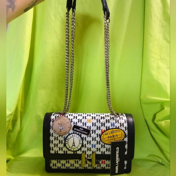 Karl Lagerfeld | Bags | Karl Lagerfeld Corrine Medium Shoulder Bag ...